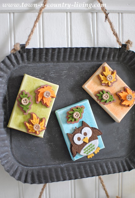 DIY Fall Owl Magnets - Town & Country Living